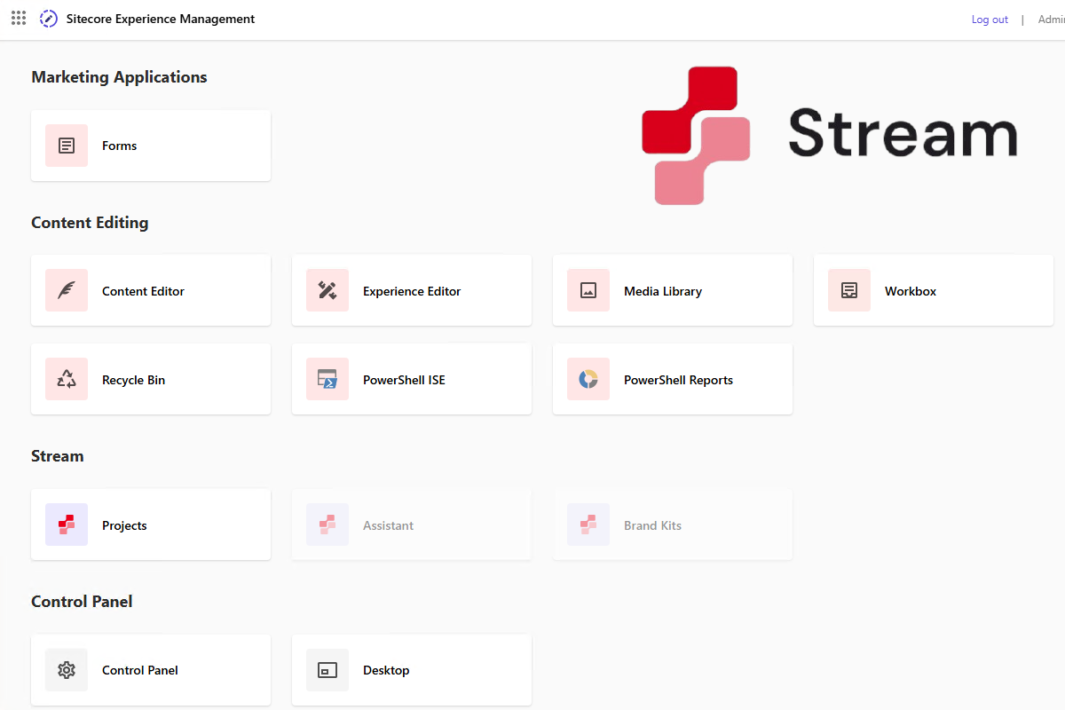Sitecore Stream on XM and XP